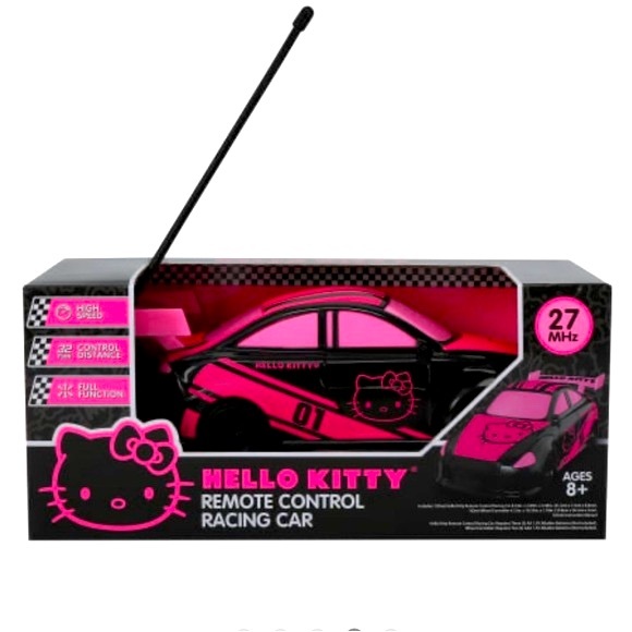 Hello Kitty | Toys | Hello Kitty Remote Control Pink Racing Car Fun ...